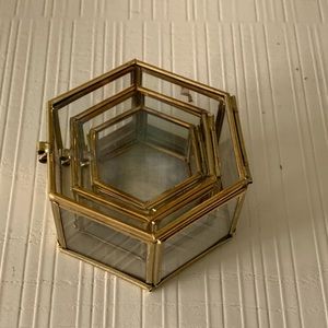West Elm | Storage & Organization | West Elm Nesting Glass Shadow Boxes ...
